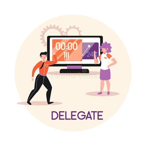 Flat Delegation Stock Illustrations 351 Flat Delegation Stock