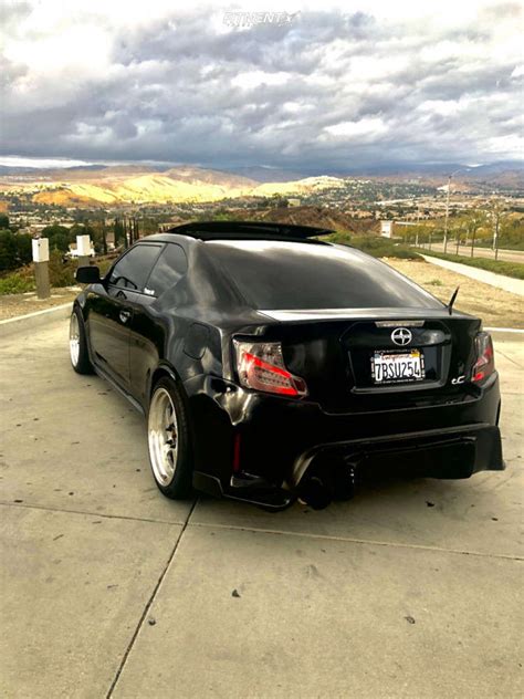 Scion Tc Base With X Esr Sr And Atlas X On Coilovers Fitment Industries