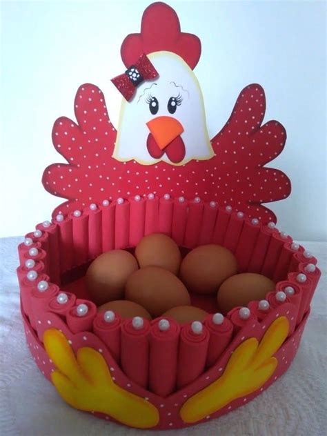 10 Maneras De Cómo Decorar Tu Cocina Con Gallinitas De Foami Y Tela ~ Lodijoella
