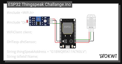Esp32 Thingspeak O Copy Wokwi Esp32 Stm32 Arduino Simulator