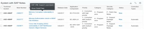 Discover Implement And Test Security Notes Using Sap Solution Manager