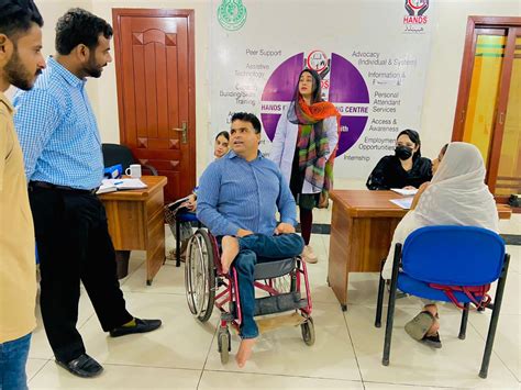 Ahsan Saleem Associate Programe Nowpdp And Team Visited Hands Ilc Pakistan Special Digital