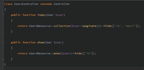 hiding api fields dynamically — laravel 5 5 hackernoon
