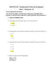 BSAN IST320 Quiz 3 V2 1 Docx BSAN IST 320 Fundamentals Of Software