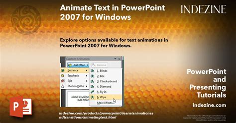 Animate Text In PowerPoint For Windows Animate Text In PowerPoint For Windows
