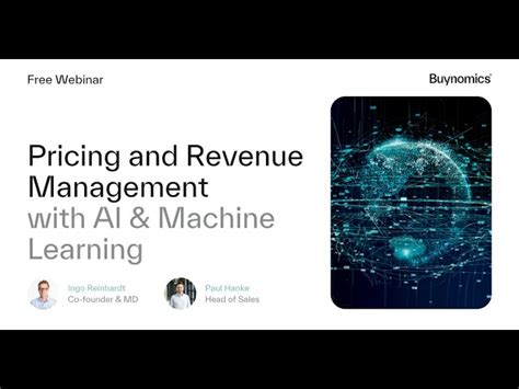 Revenue Management With Machine Learning Reason Town