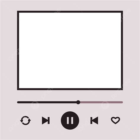 Photocall 음악 플레이어 Ui 벡터 포토콜 음악 Ui Png 일러스트 및 벡터 에 대한 무료 다운로드 Pngtree