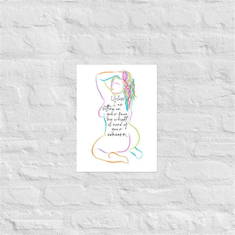 Unless Im Sitting On Your Face Poster Etsy