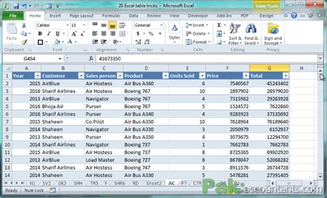 Excel Table Tricks To Turbo Charge Your Data PakAccountants Com