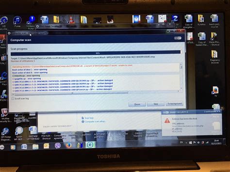 Address Blocking Notification Malware Finding And Cleaning Eset Security Forum