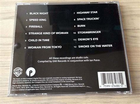 Cd Deep Purple Deepest Purple The Very Best Ed Usa Vinilos De
