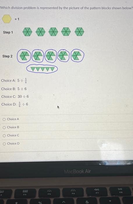 Solved Which Division Problem Is Represented By The Picture Chegg Com