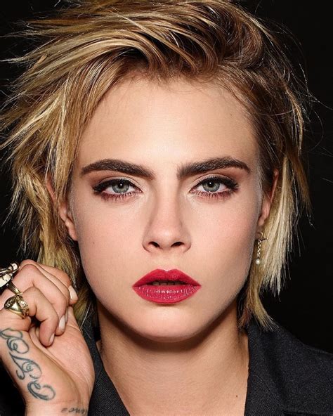 Cara Delevingne Dior Makeup Beauty Photos