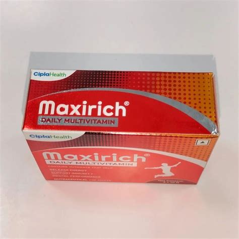 Maxirich Daily Multivitamin Capsule At ₹ 80box Bhayander West Id