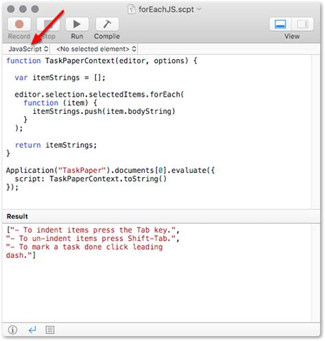 Scripting Alternatives For Tp3 Applescript And Javascript For