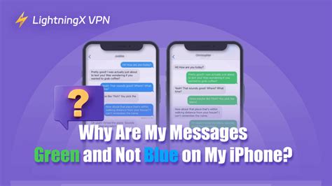 Why Are My Messages Green And Not Blue On My Iphone