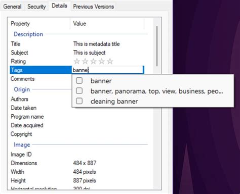 what is file metadata how to edit view and delete in windows