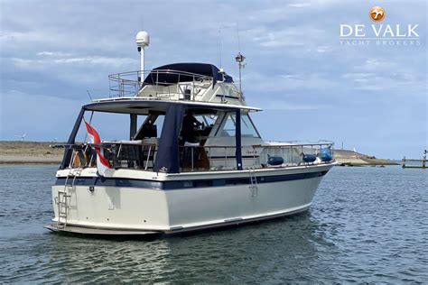 Chris Craft Commander 47 Flush Deck Motor Yacht For Sale De Valk