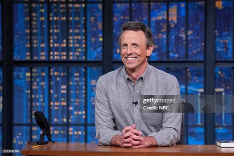 Host Seth Meyers During The Monologue On September 17 2025 News