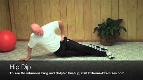Hip Dip Exercise HERE BETTER Than Cutting Off Those Love Handles YouTube
