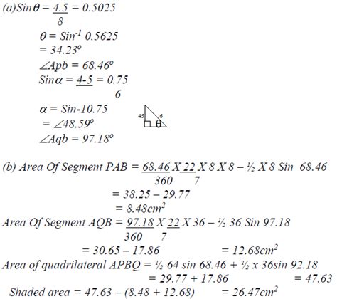 The Figure Below Shows Two Intersecting Circles Radii 8 Cm And 6 Cm Respectively The Common