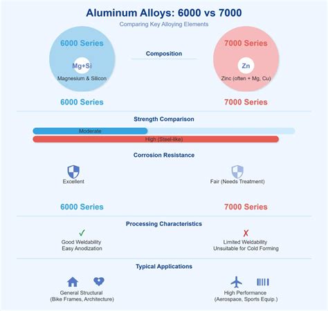6000 Series Aluminum Vs 7000 Series Aluminum Whats The Difference