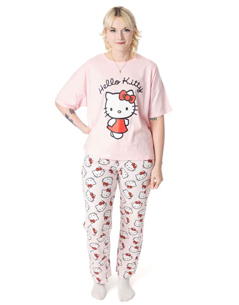 Hello Kitty Womens Pyjama Set — Vanilla Underground