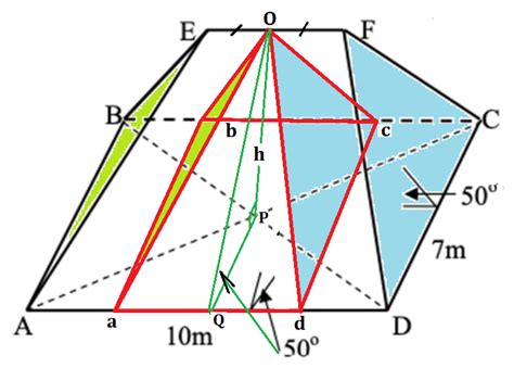 Geometry Issues With A 3d Trigonometry Problem Mathematics Stack