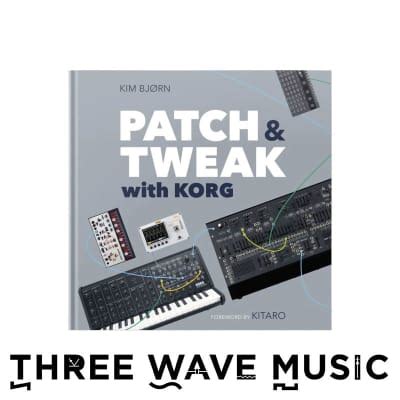 Bjooks Patch Tweak With KORG Hardcover Book Three Wave Reverb