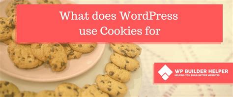 What Does Wordpress Use Cookies For Wp Builder Helper
