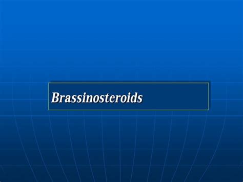 Brassinosteroids Pptx
