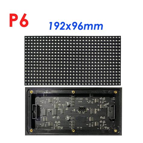 p6 rgb led matrix panel 16x32 for arduino uno and arduino mega 6mm pitch buildcircuits