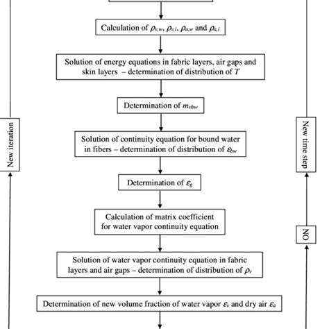 Schematic Of Computational Algorithm Download Scientific Diagram