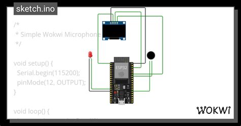 ESP Mic Wifi Copy Wokwi ESP STM Arduino Simulator