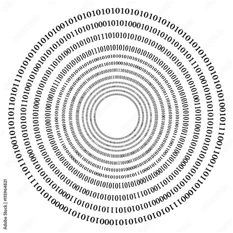 Vetor De Binary Code Background Numbers Concept Algorithm Data Code