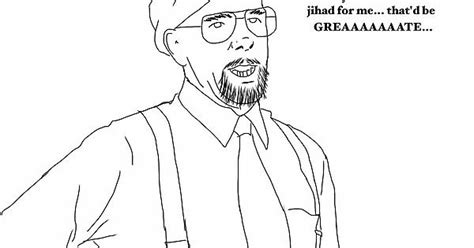 day 22 yeah i got the memo the problem is just that i forgot to not draw muhammad this one