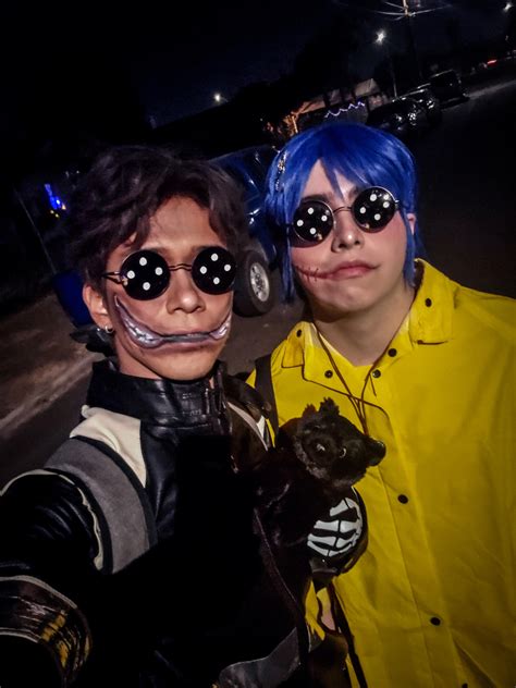 Coraline Wybie Costume Krystal Mayo Coraline Wybie And The Cat