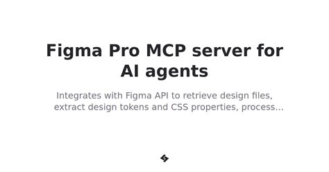 Figma Pro Mcp Server For Ai Agents