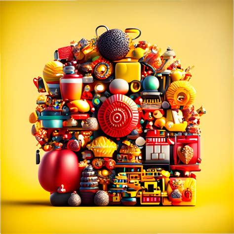 Premium Ai Image Black Friday Elements Assortment Ai Generative