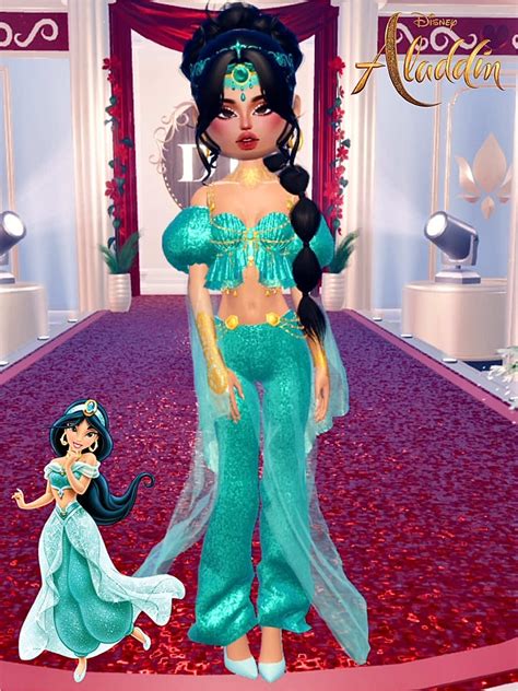 Princess Jasmine And Aladdin Drawings