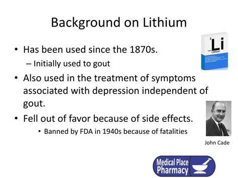 PPT Lithium Toxicity PowerPoint Presentation ID