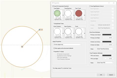existing tree tool getting 2d symbol to work troubleshooting