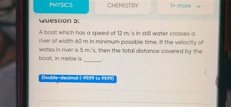 Physics Chemistry 1 More Wuestion A Boat Studyx