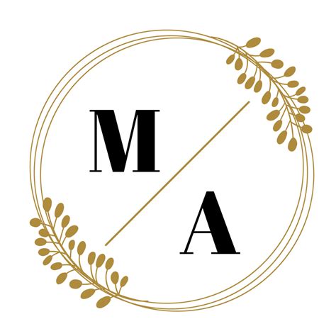 Free Wedding Monogram Clipart Template To Edit Online