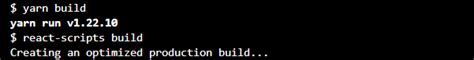 How To Tell Reactjs To Build Project In Production Mode Geeksforgeeks