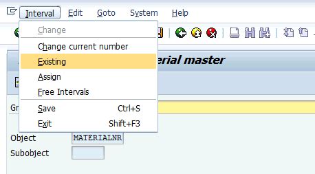Material Master Number Range SAP Community
