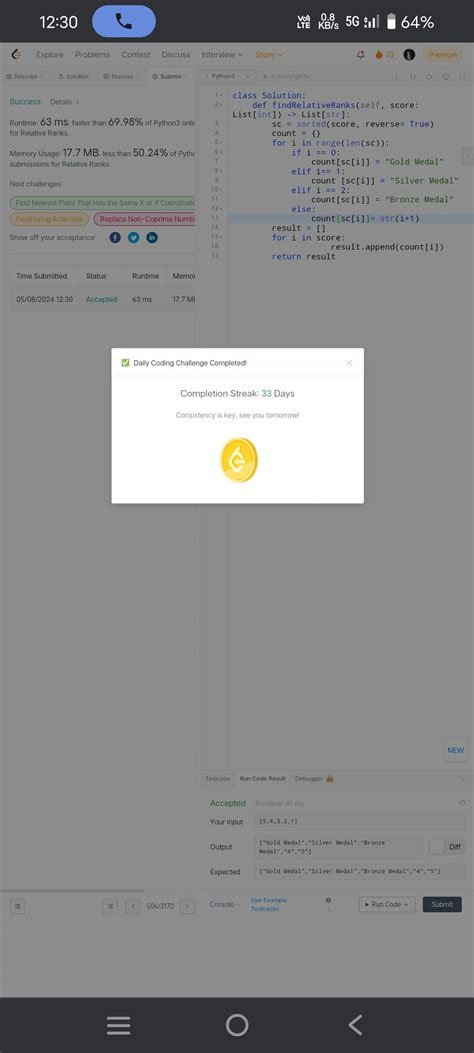 🚀 Day 33 Of The Daily Leetcode Challenge Rahul Singh