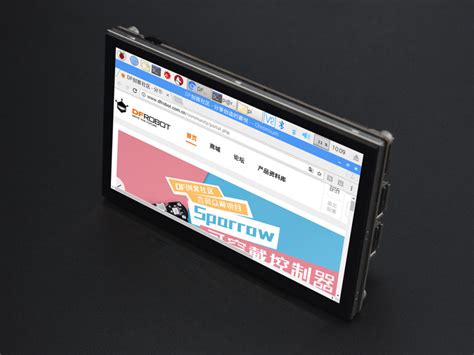 Inch X TFT Raspberry Pi DSI Touchscreen Kiwi Electronics