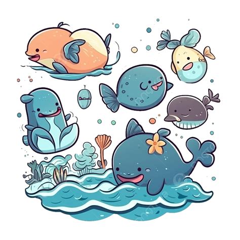 海洋日卡通海豚 海洋日 海豚 海洋png去背圖片素材免費下載，免摳圖設計圖案下載 Pngtree