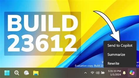 New Windows 11 Build 23612 New Copilot Ai Features Lock Screen
